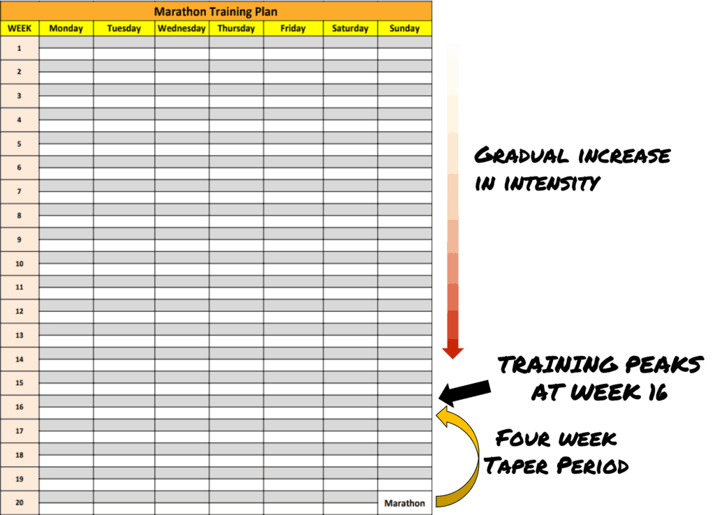 Marathon Handbook Marathon Training Plan Intensity Marathon Handbook Marathon Training Plan Intensity