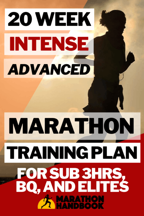 20 Week Advanced 2 Marathon Training Plan (Intense)