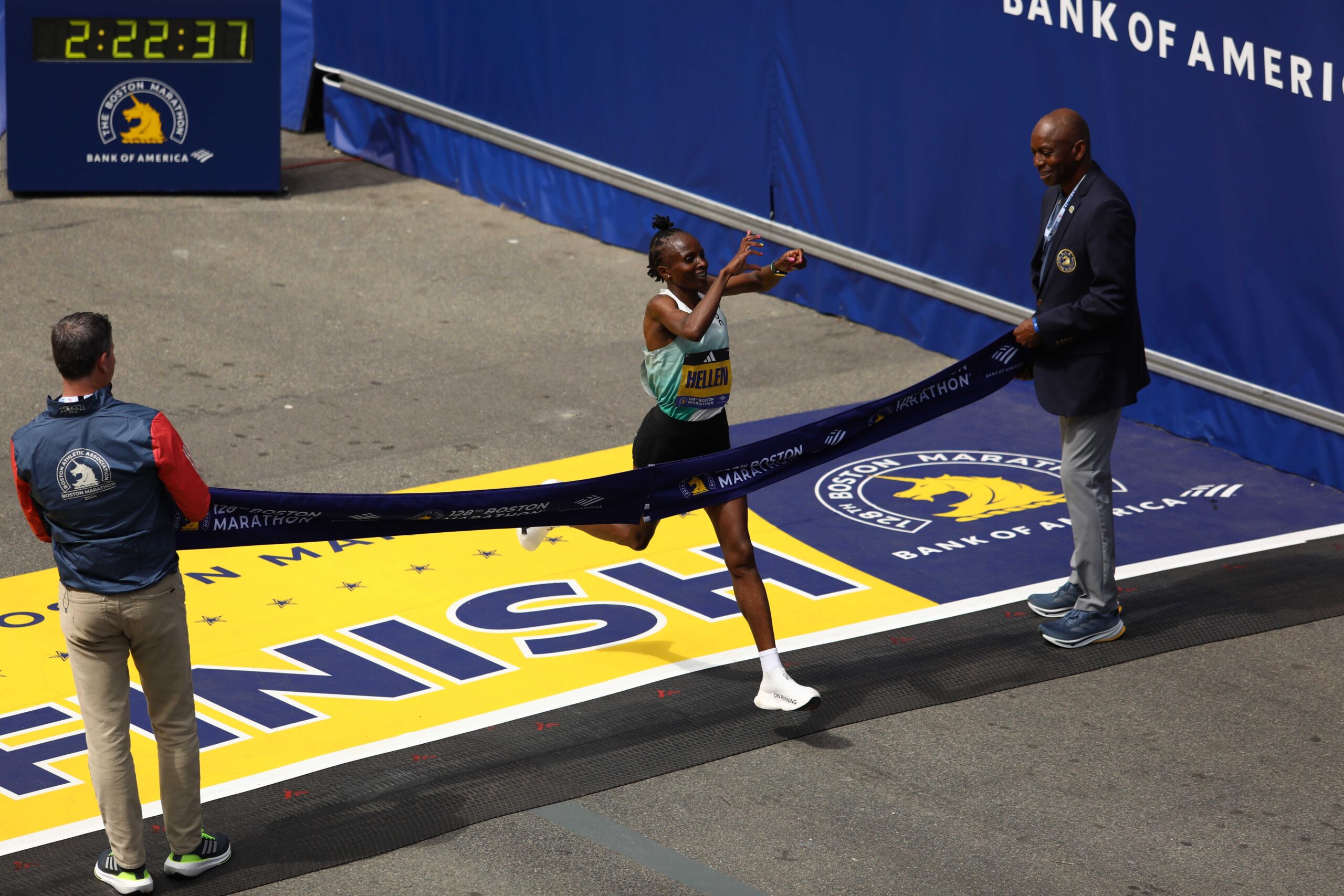 Hellen Obiri Repeats As Boston Marathon Champion