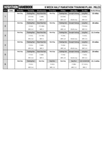 Here's Our 6 Week Half Marathon Training Guide (+ FREE Training Plan)