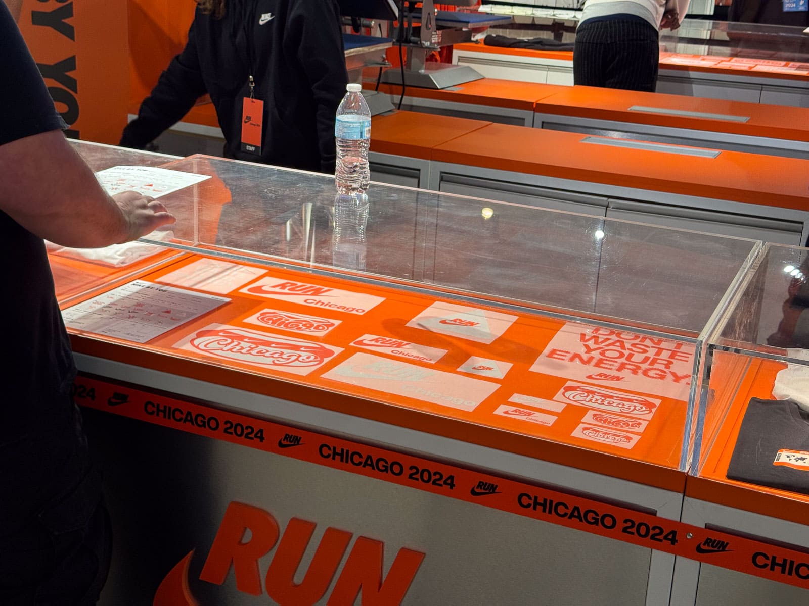 Here's What Nike's Exclusive Chicago Marathon In-store Pop Up Looked Like