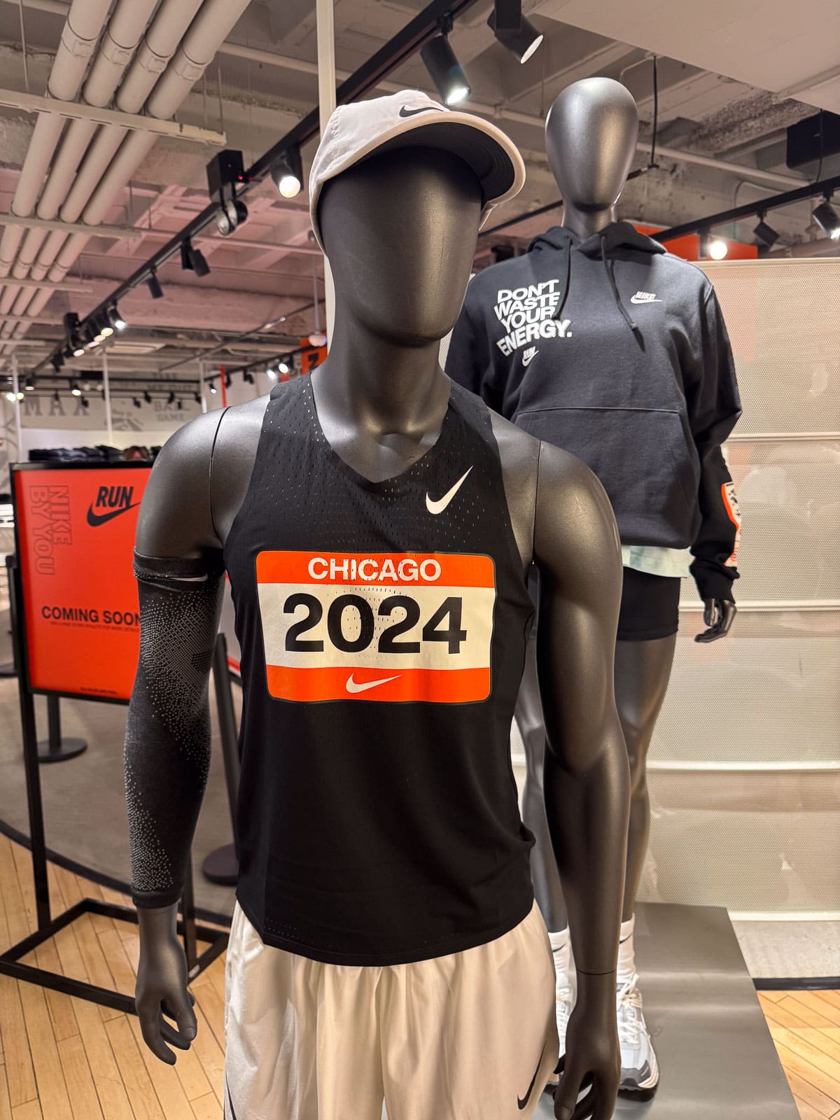 Here's What Nike's Exclusive Chicago Marathon In-store Pop Up Looked Like