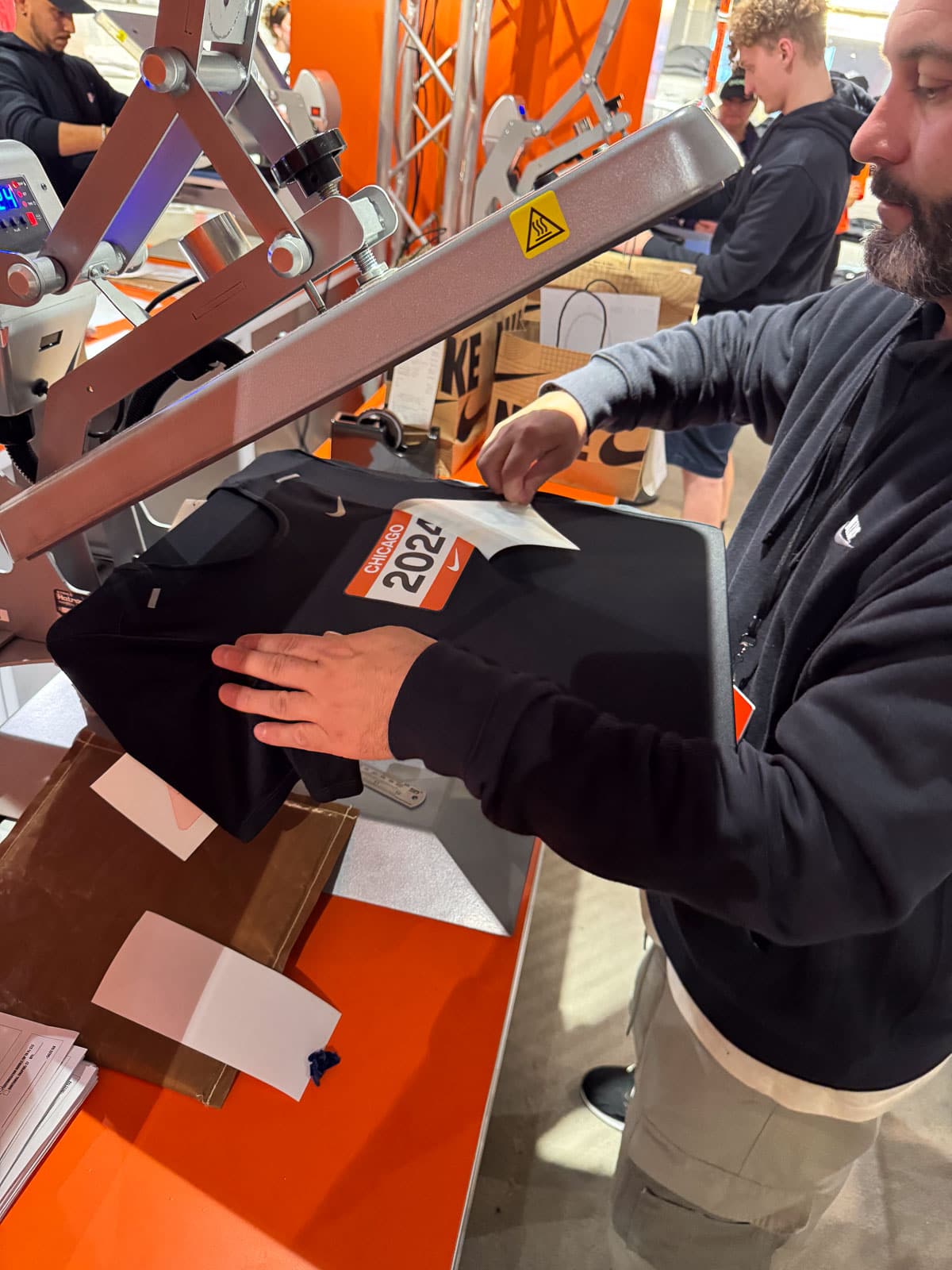 Here's What Nike's Exclusive Chicago Marathon In-store Pop Up Looked Like