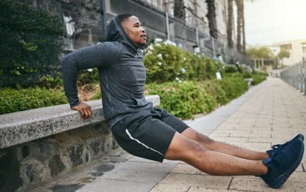 The Chair Dips Exercise: How To, Muscles Worked + Variations