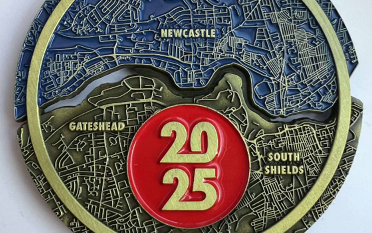 Great North Run 2025 Medal Gaffe Features Wrong City And River