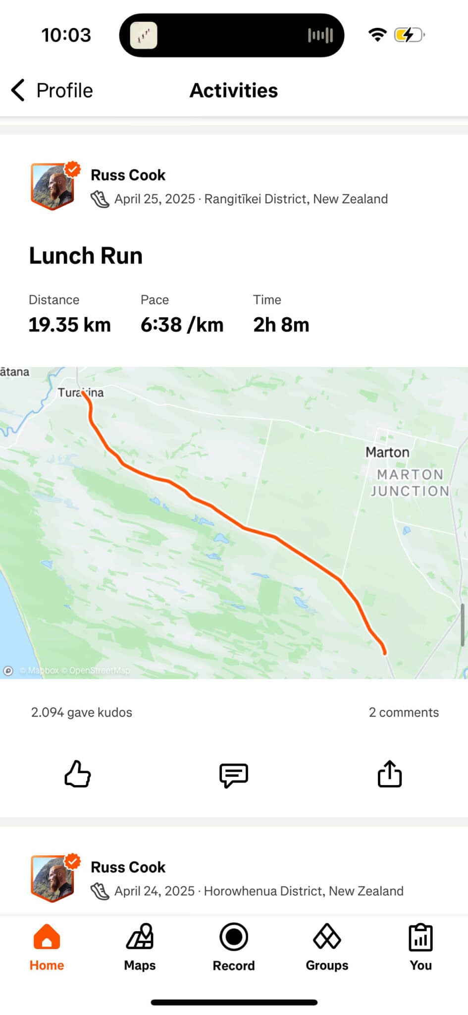 Russ Cook Completes 2,500-Kilometer New Zealand Run, Then Quietly Posts ...