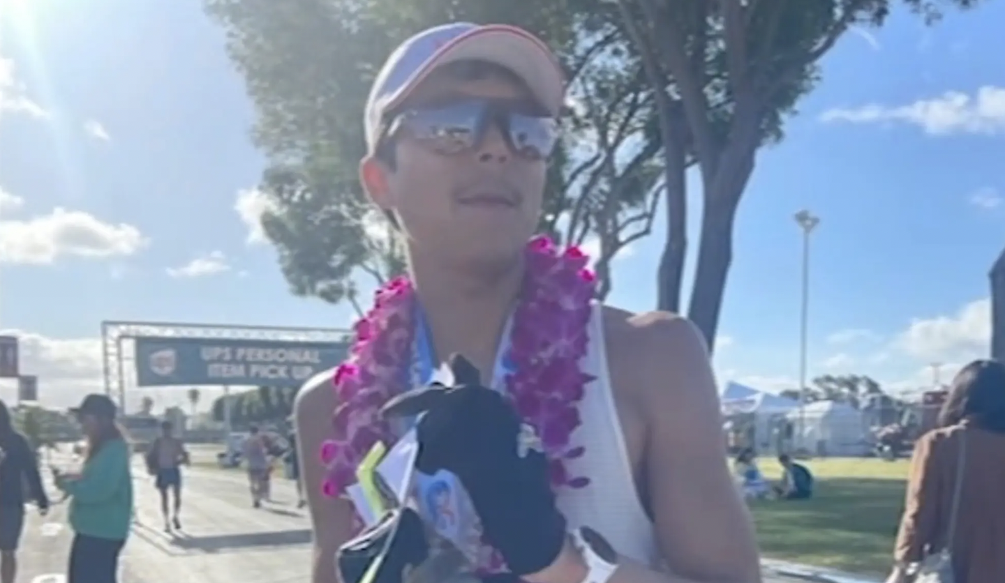 WATCH: Runner Disqualified From Orange County Marathon Over A Cup Of Water