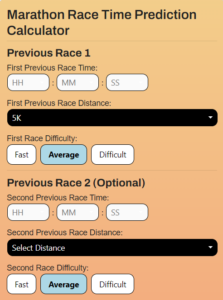 Running, Fitness, And Health Calculators