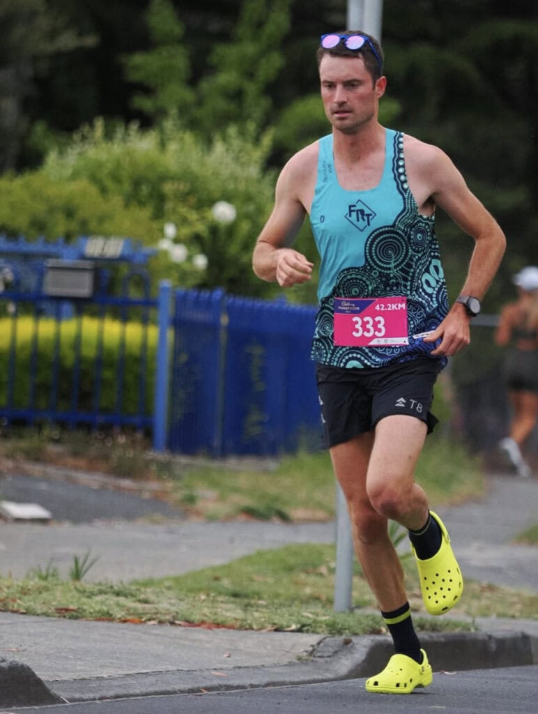 WATCH: Australian Dan Camac Runs First Sub-2:50 Marathon In Crocs