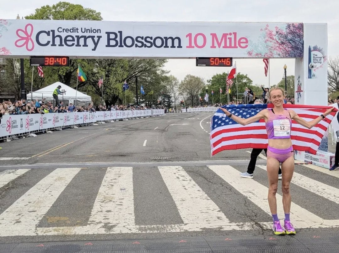 WATCH: Taylor Roe Smashes World Best At Cherry Blossom 10-Mile