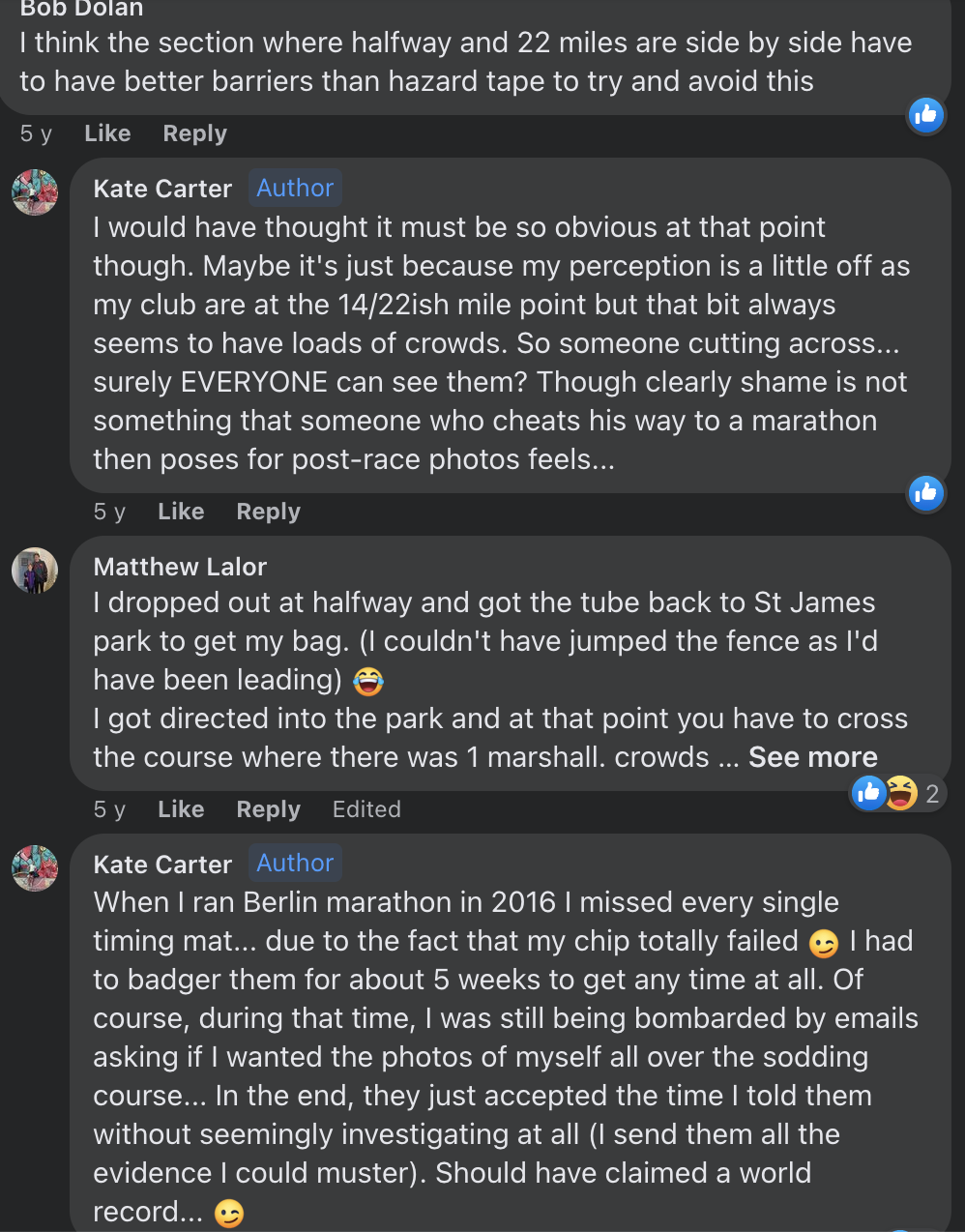 Runner's World Editor Kate Carter Responds To Cheating Allegations ...